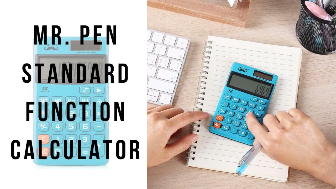 Standard Function Calculator - YouTube