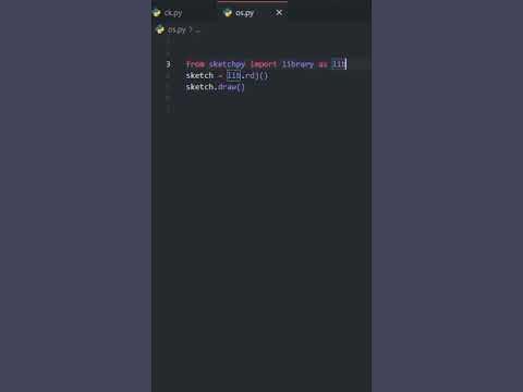 Unveiling RDJ’s Digital Portrait: Python’s Sketchpy Magic 🎨 #python # ...