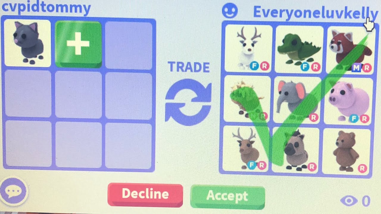 My first adopt me video - YouTube