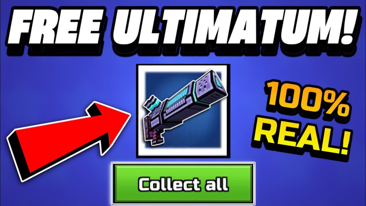 FREE ULTIMATUM GIVEAWAY! - Pixel Gun 3D - YouTube