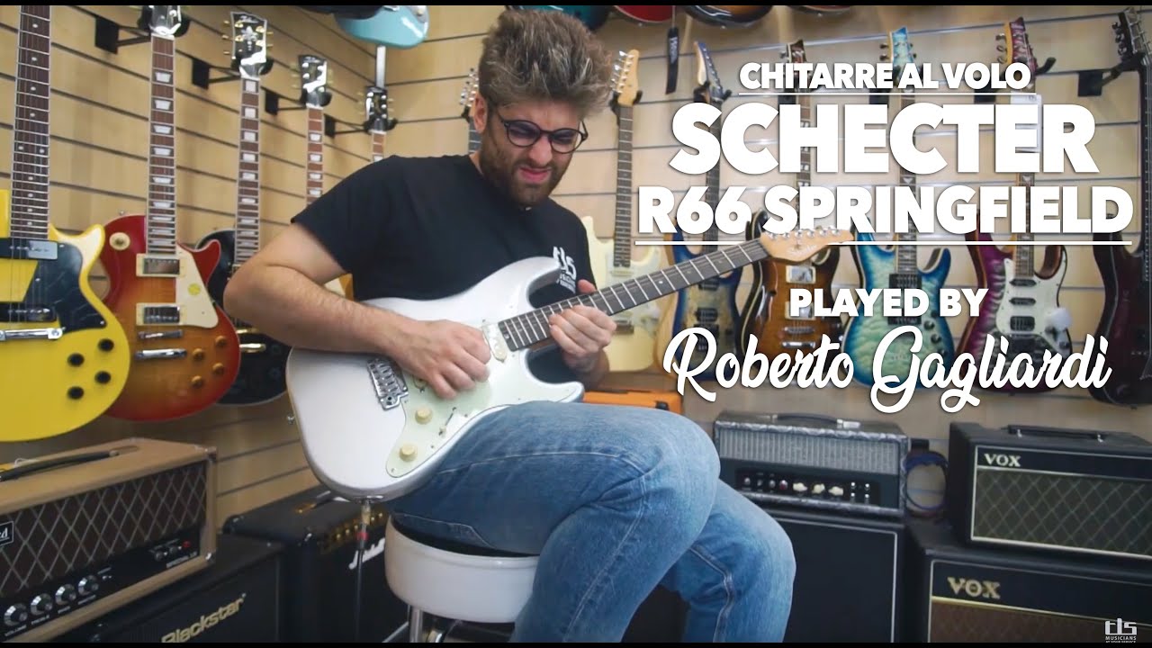 Schecter R66 Springfield - La SUPER-STRADA delle Strat | CHITARRE AL ...