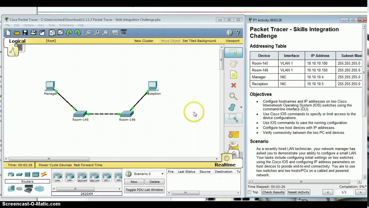 Making console connections in Packet Tracer - YouTube