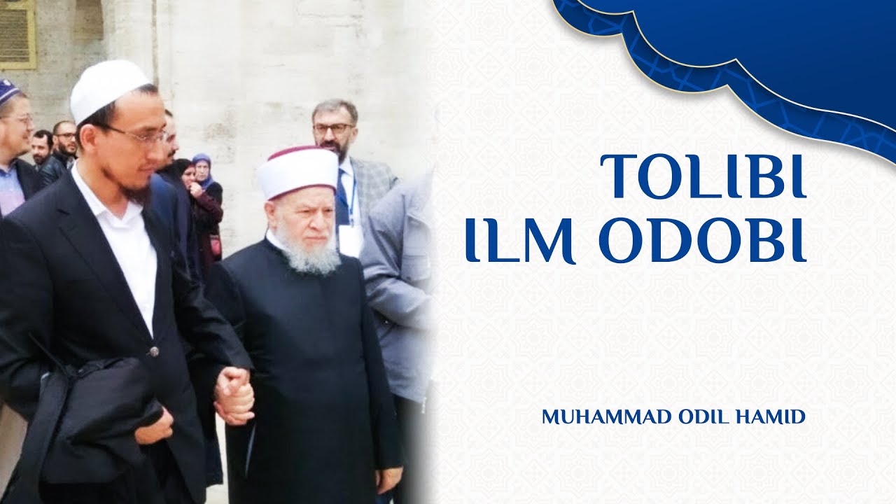 Tolibi ilm odobi (79-82 bet) - YouTube