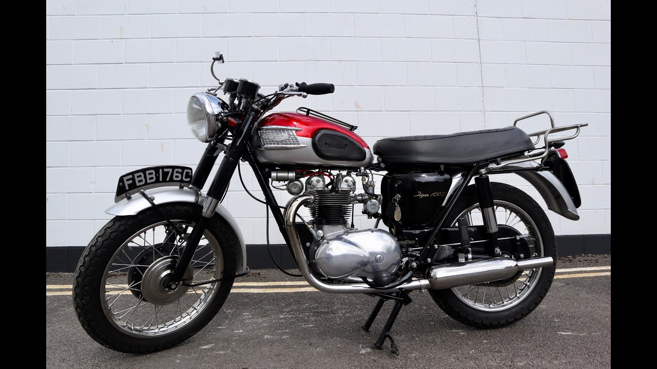 1965 Triumph T100SS 500cc | For Sale - YouTube