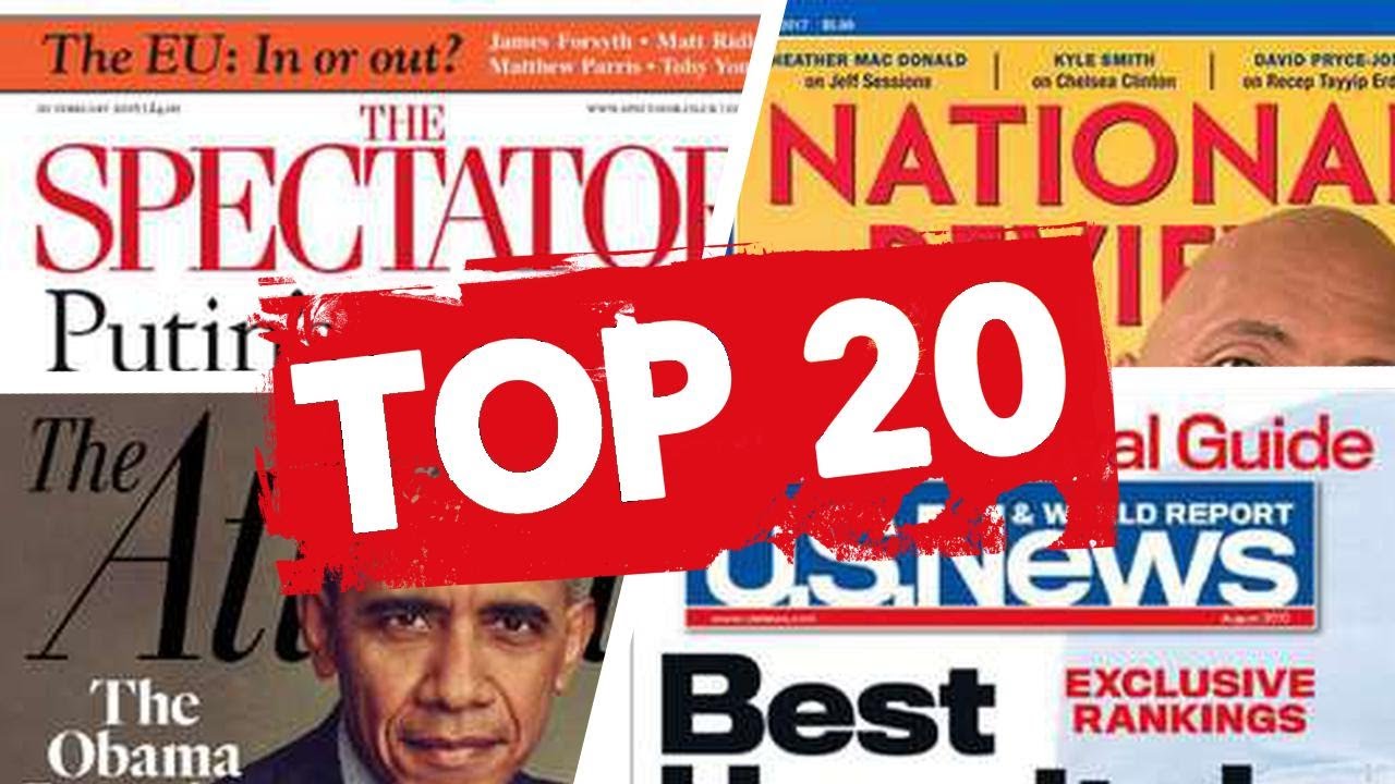 The Very Best News Magazines, Ranked - YouTube