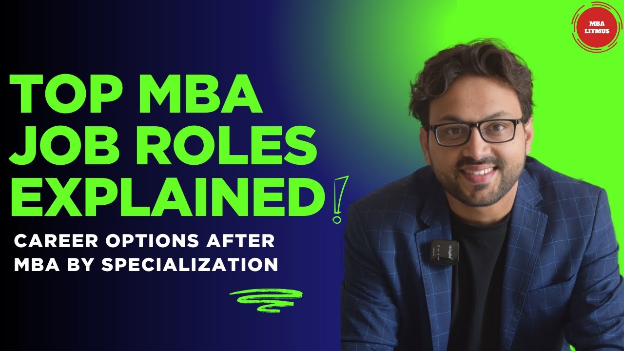 Top MBA Job Roles Explained | Career Options After MBA by ...