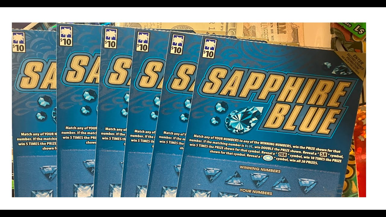SC Second Chance Sapphire Blue 2-7 Coin Eligible Scratch Off Lottery ...
