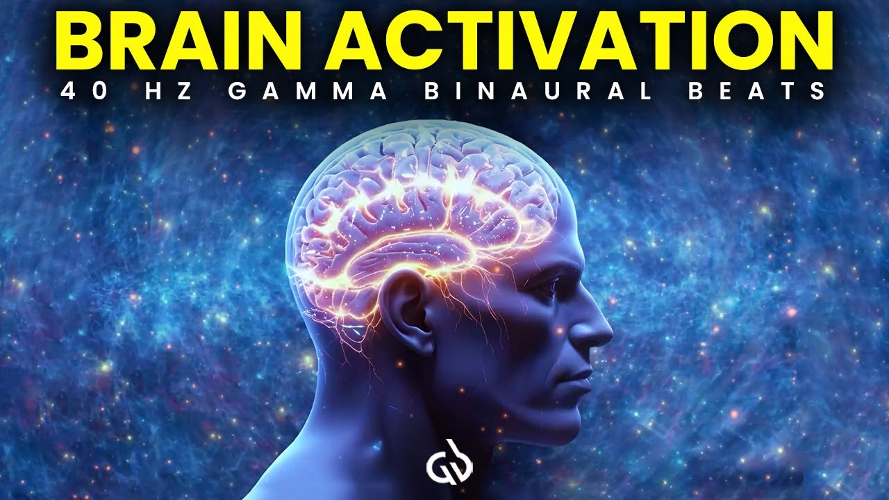 40 Hz Brain Activation Binaural Beats for Peak Mental Performance - YouTube