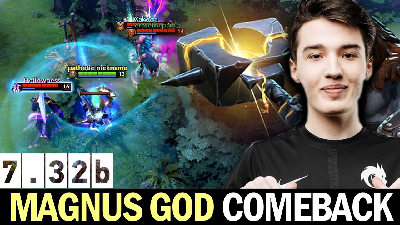 COLLAPSE back to Signature Magnus - Epic Comeback on 7.32 - YouTube