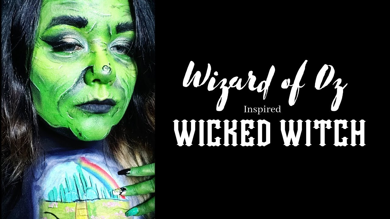Wizard of Oz Wicked Witch Makeup #wizardofoz #makeup #annatomicalart ...