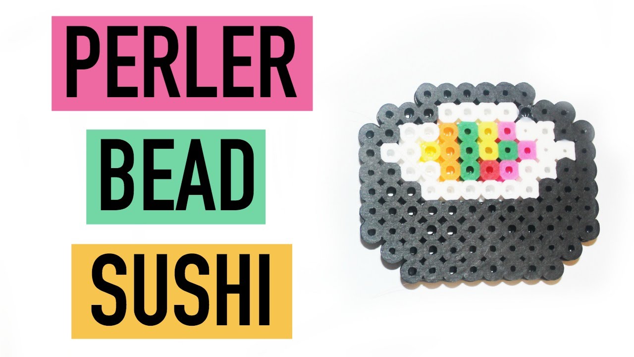 DIY Perler Bead Sushi - YouTube
