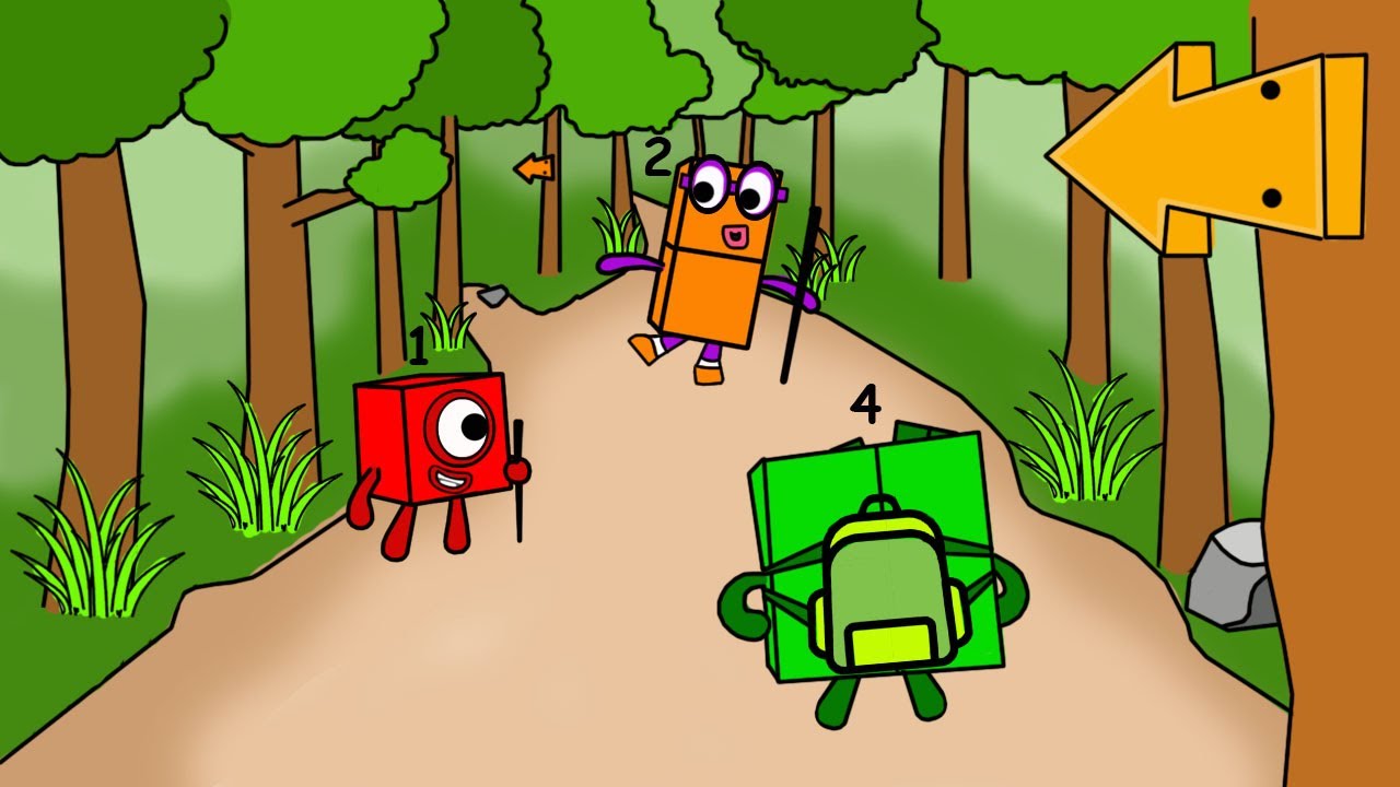 Great Numberblocks's moment to climb the mountain - Numberblocks ...