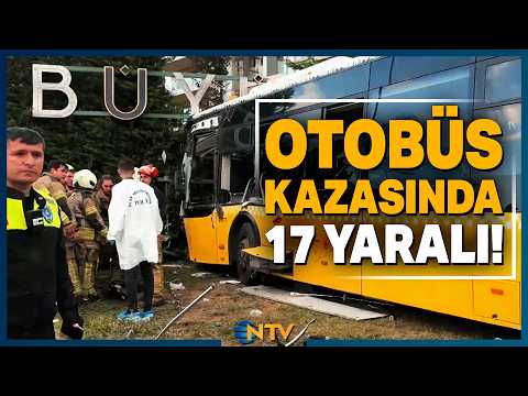 Özel Halk Otobüsü Kazasında 17 Kişi Yaralandı! | NTV