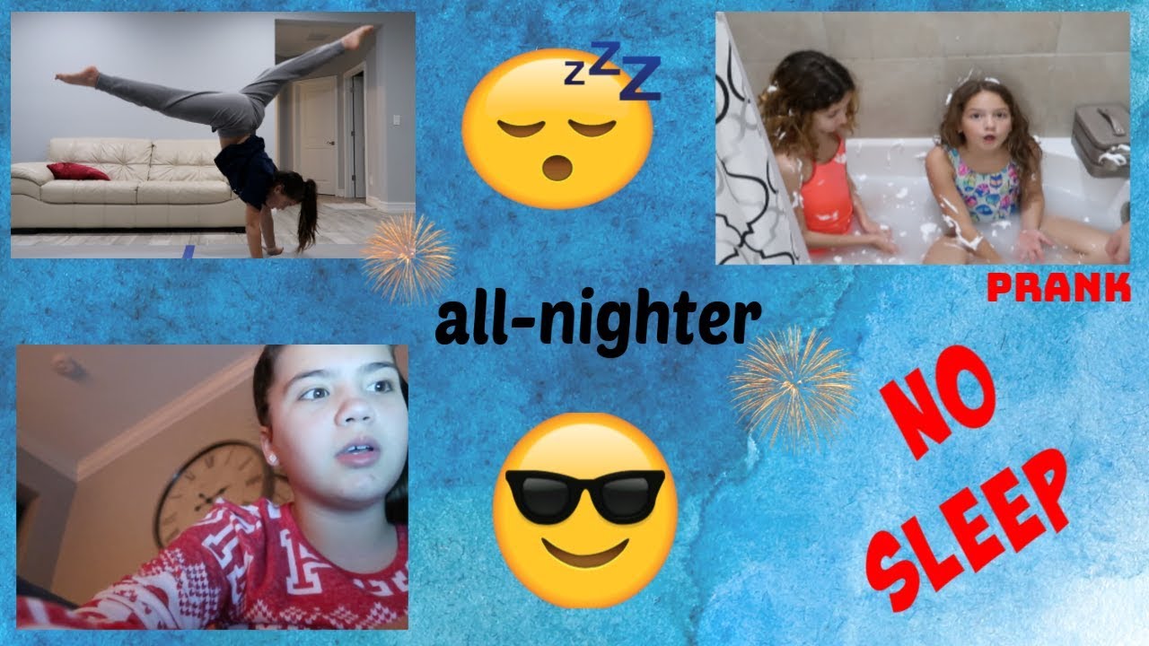 ALL NIGHTER CHALLENGE / TRYING TO STAY AWAKE ALL NIGHT | IT'S ME ALI ...