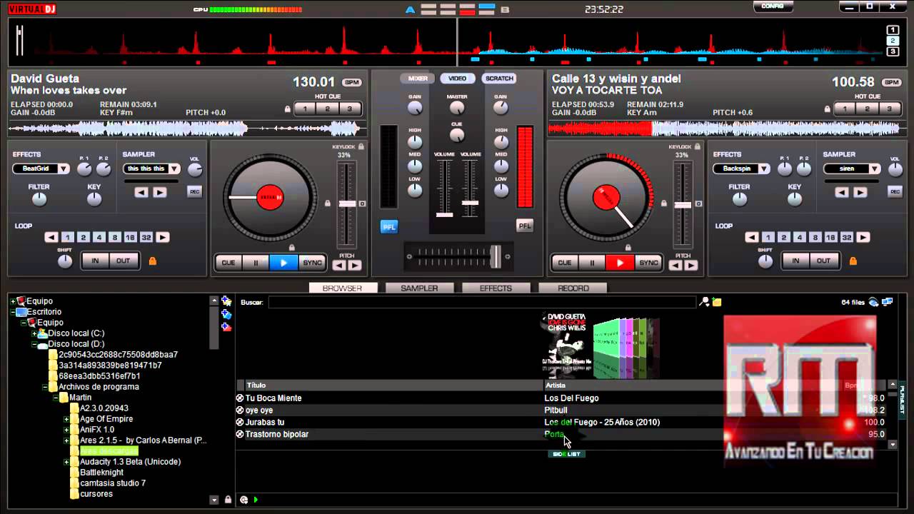 Como usar el virtual dj pro 7 - lsanetworking