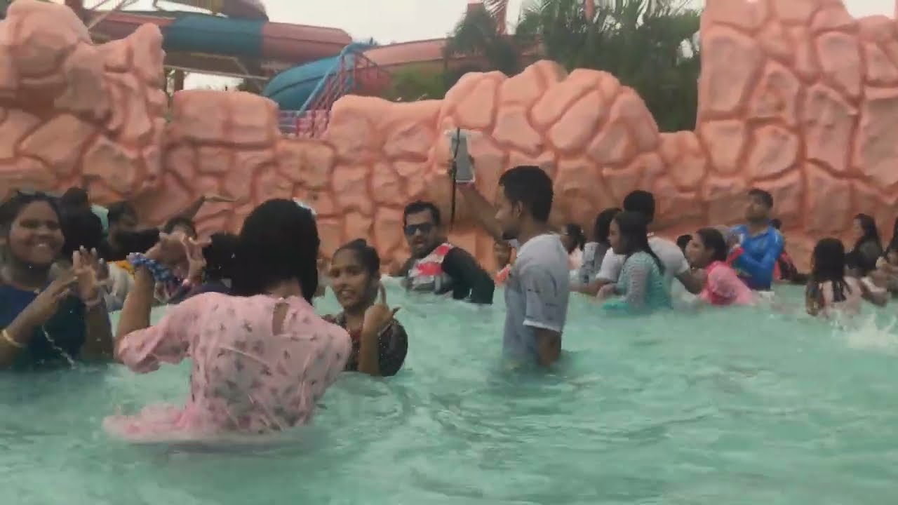 Pool Party Dance at Fantasy Kingdom | Water Park Dance | Swimming Pool ...