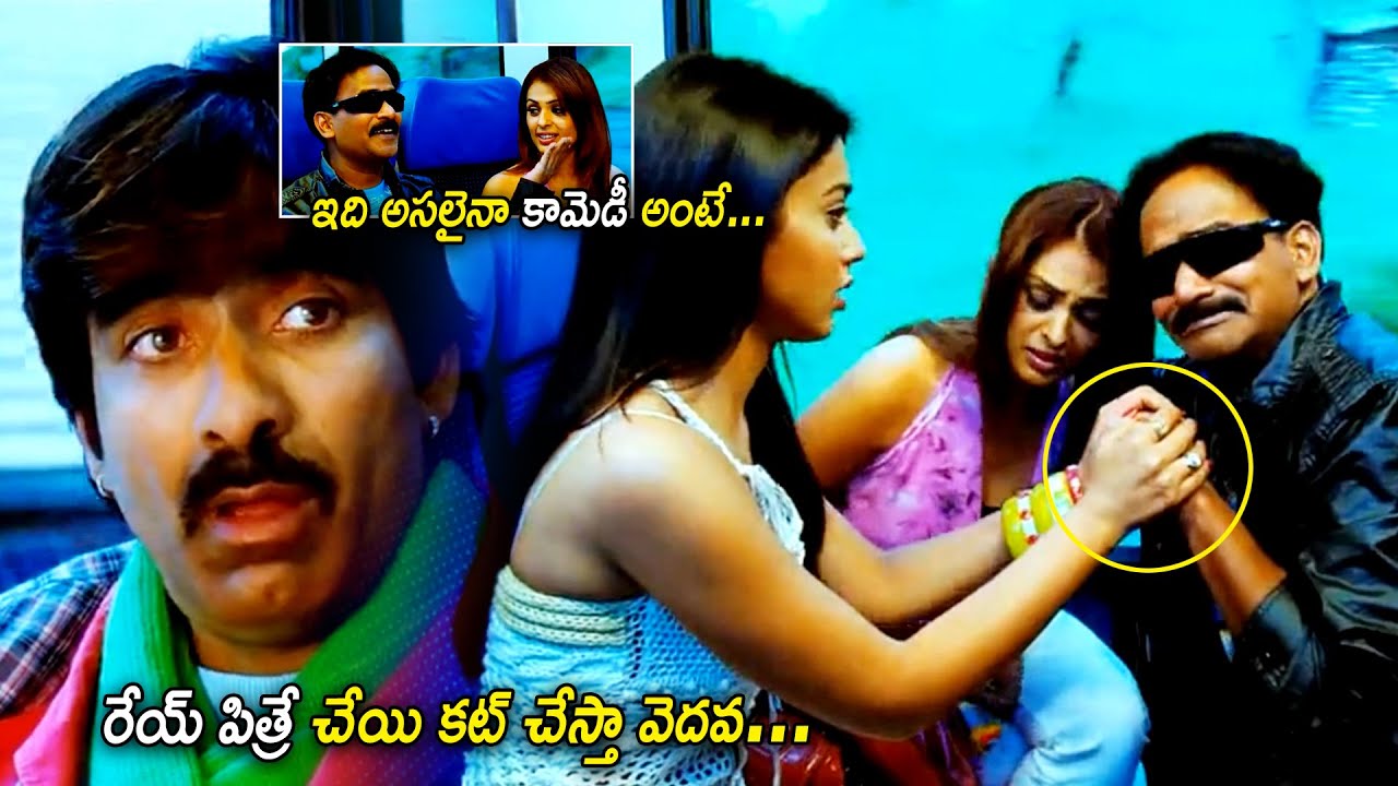 Ravi Teja And Venu Madhav Train Comedy Scene | Don Seenu Movie Scenes ...