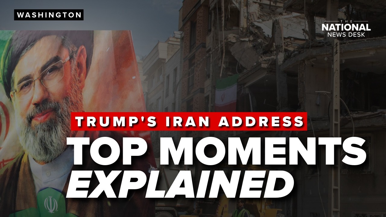 Trump's Iran address in LESS THAN 5 MINUTES: What to know - YouTube