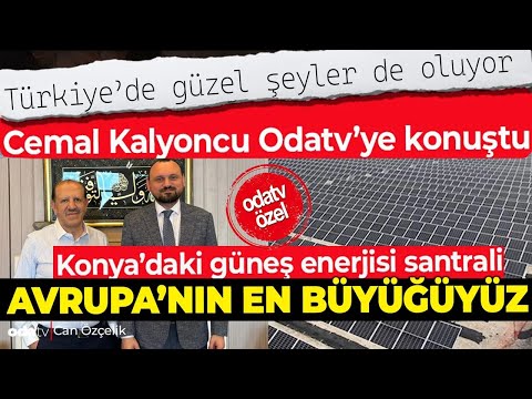 Türkiye'de güzel şeyler de oluyor programında, İş insanı Cemal Kalyoncu Odatv'ye konuştu