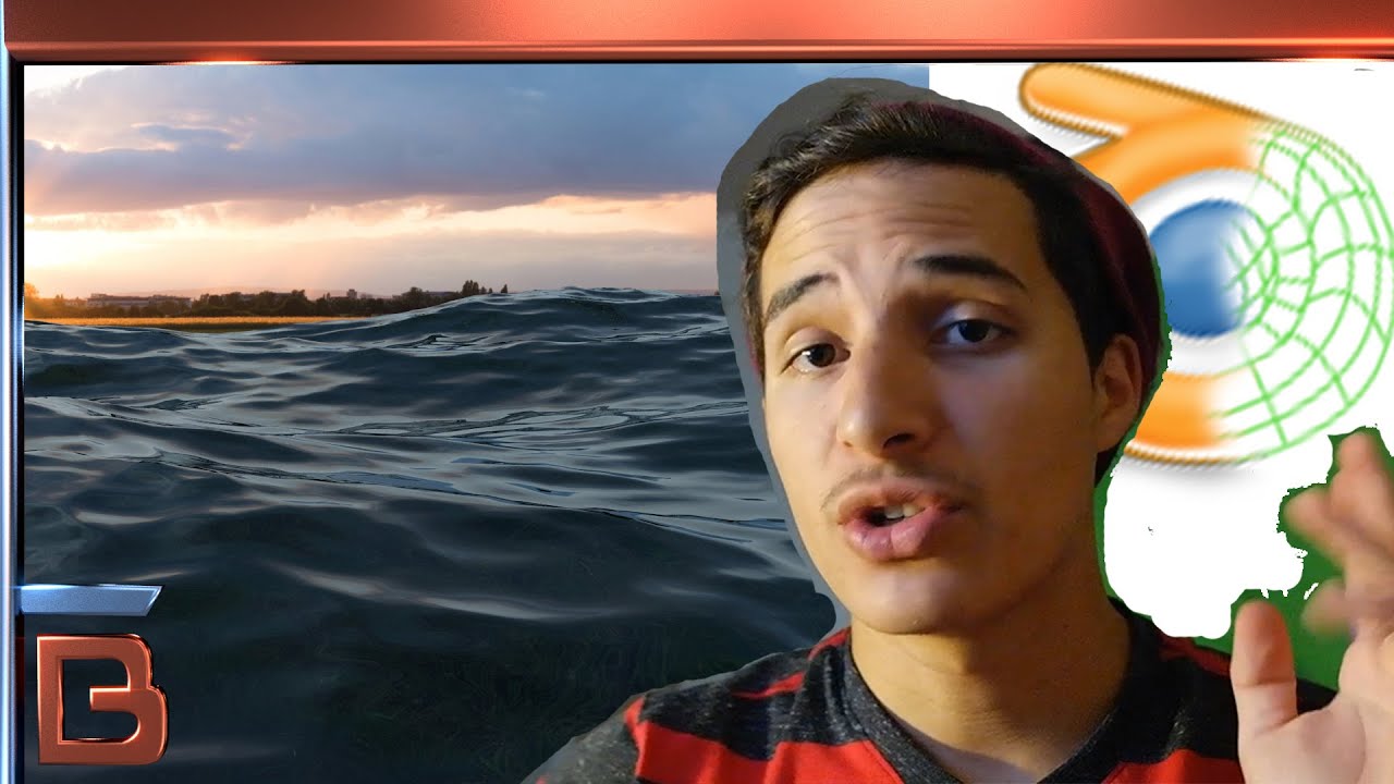 Blender tutorial: how to create an ocean simulation - YouTube