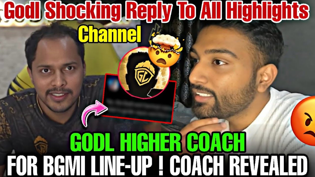 GODL HIRE COACH FOR BGMI LINE-UP 🤯 | COACH REVEALED 😱 | ANGRY ON THIS.😡 ...