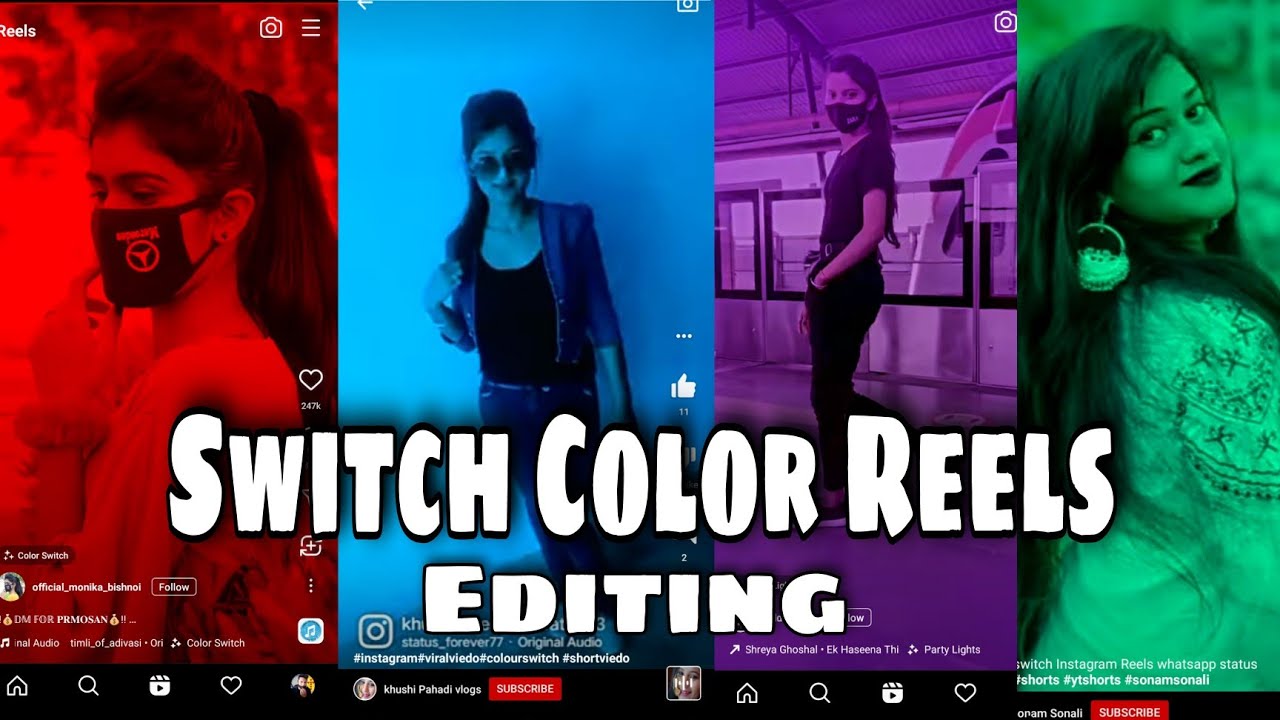 Switch Color Reels Video And Photo Editing Tricks How To Switch Switch Color Reels Video And Photo Editing Tricks How To Switch