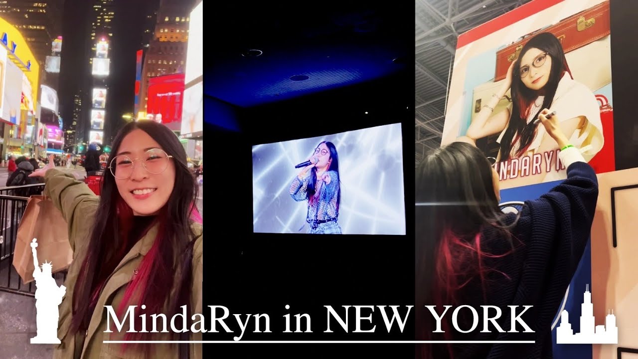 MindaRyn in New York 1st time! - YouTube