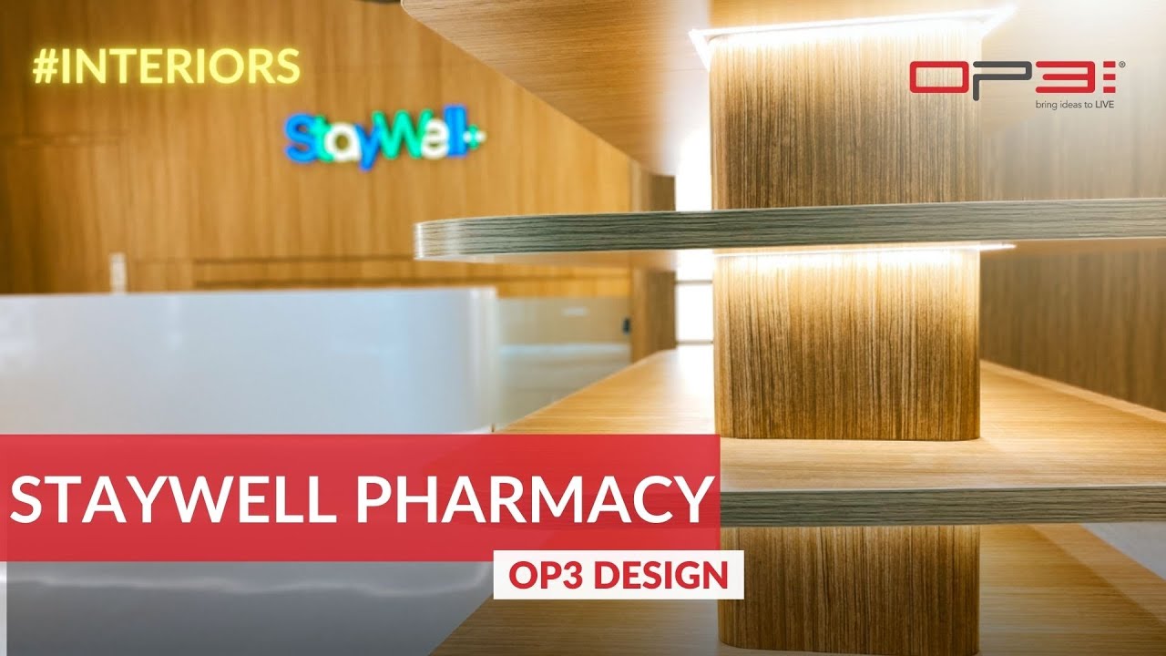Staywell Pharmacy by OP3 Design LLC #interiordesign #healthcare # ...