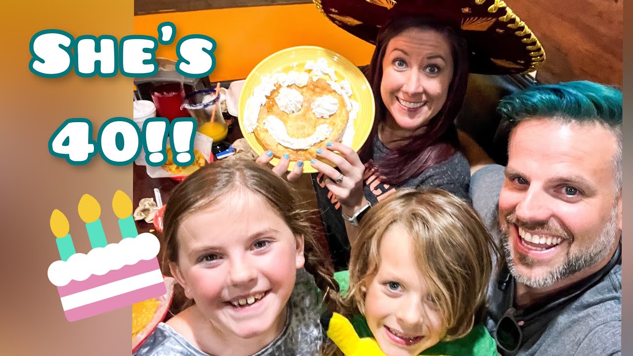 🥳 My Wild 40th Birthday! 😂 - YouTube