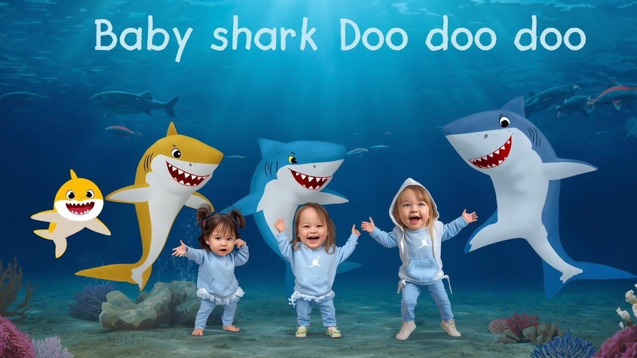 Sing Along with Baby Shark Doo Doo Doo Dance || Underwater Adventure ...