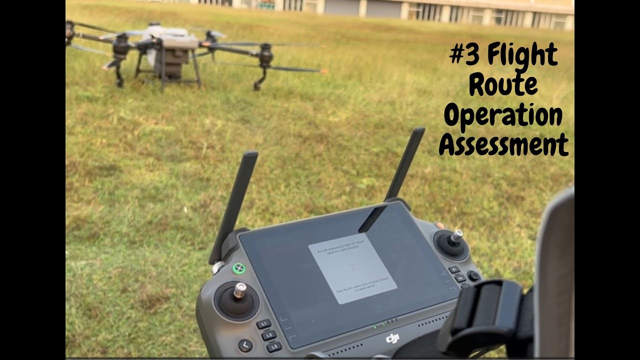 #3 Flight Route Operation Assessment - DJI Academy - YouTube