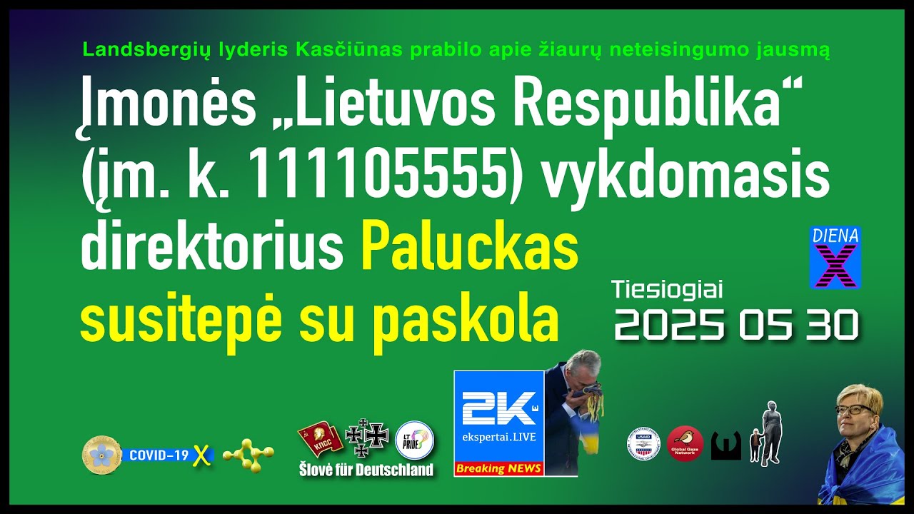 Landsbergių lyderis Kasčiūnas prabilo apie žiaurų neteisingumo jausmą ...
