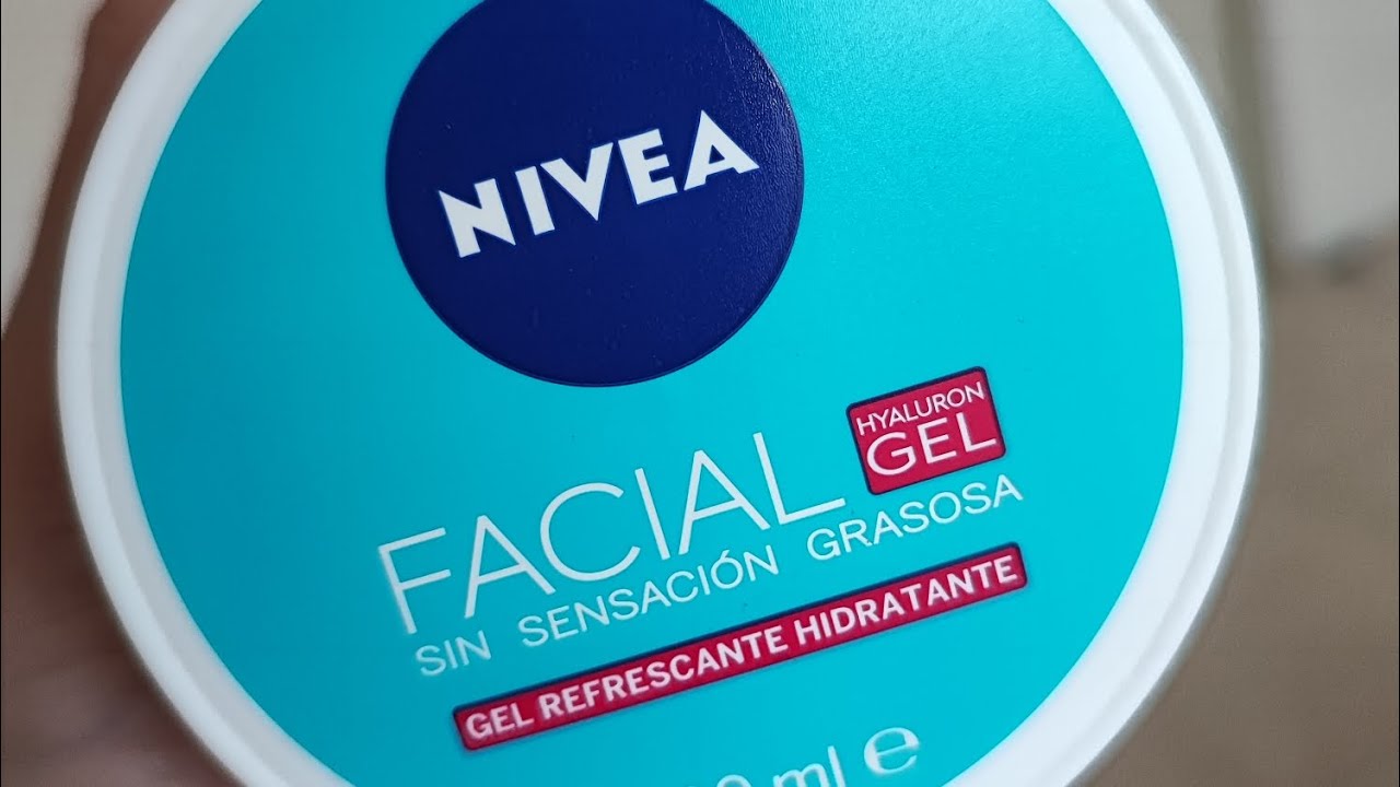 Probando Nivea 😃 Facial hyaluron gel🤩 sin sensación grasosa🎊 - YouTube