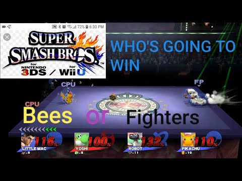 Battle with the Bees: Super Smash Br🐝s. for Wii U - YouTube