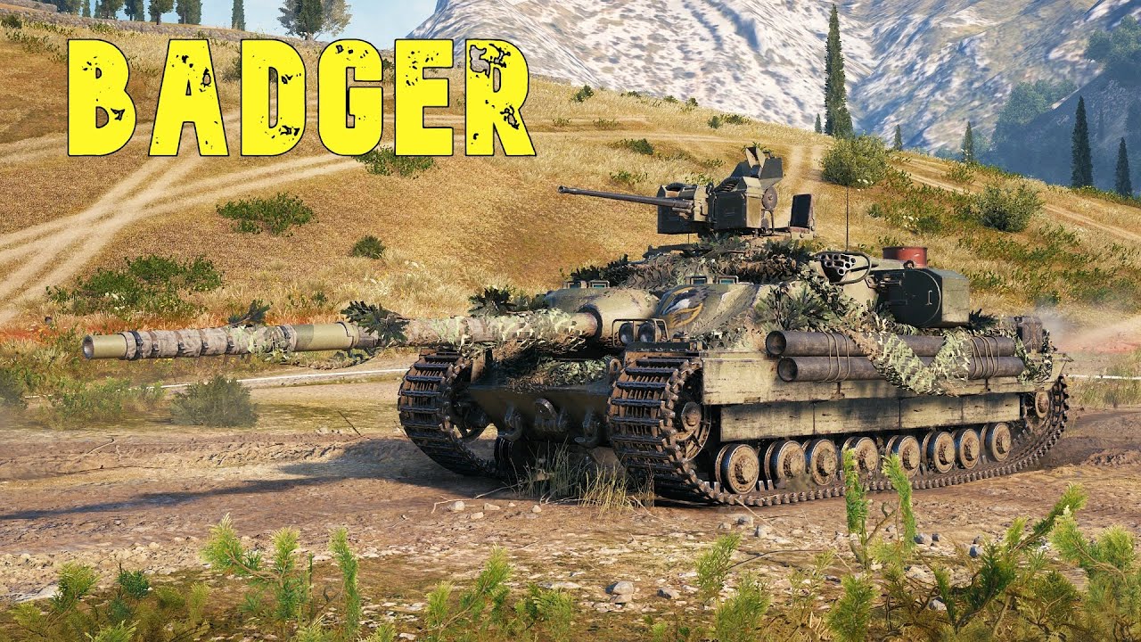 World of Tanks FV217 Badger - 7 Kills 10,2K Damage - YouTube