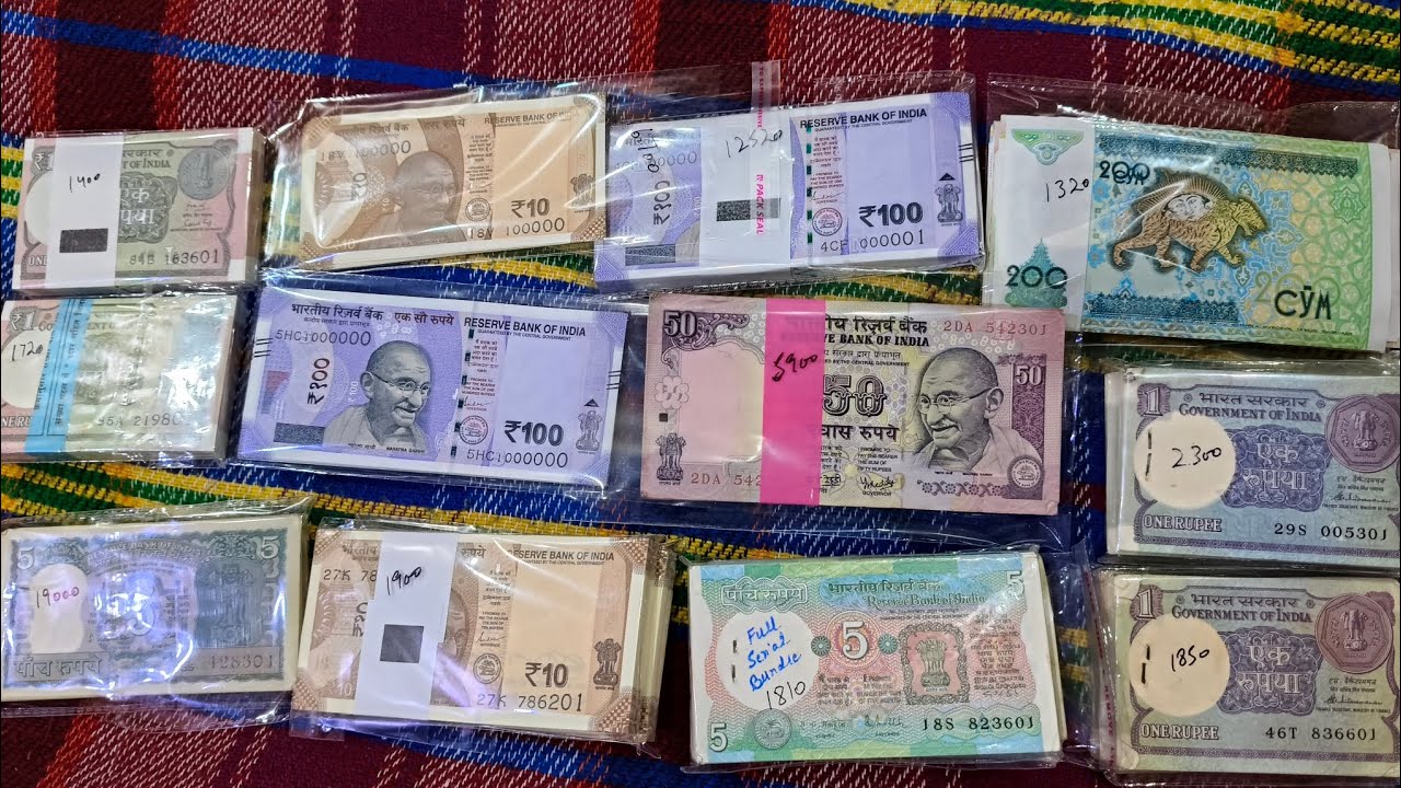 Buy 1 Rupee, 5 Rupees Notes Packet 10 Rupees 786 Packet 10 Rupees, 100 ...