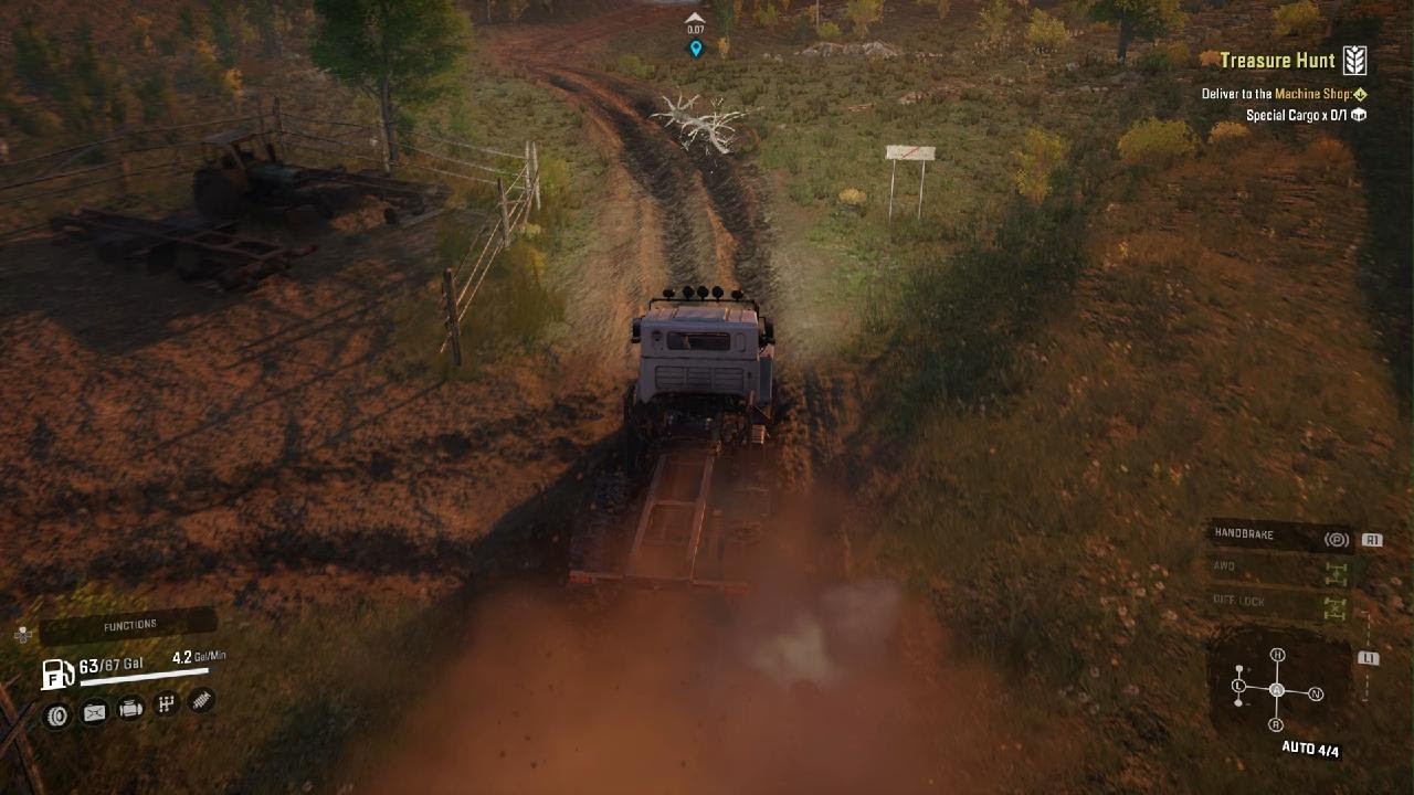 Special cargo location [treasure hunt] season 8 snowrunner - YouTube