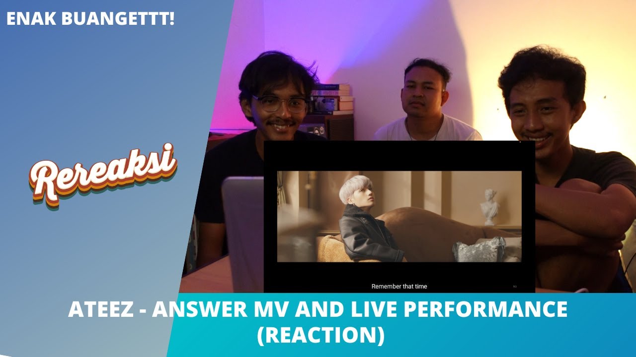 ATEEZ - ANSWER MV AND LIVE PERFORMANCE (REACTION) - YouTube