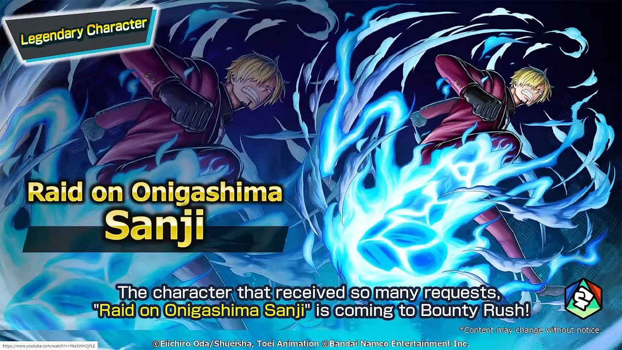Raid on Onigashima Sanji REVEAL - FIRST LOOK - YouTube