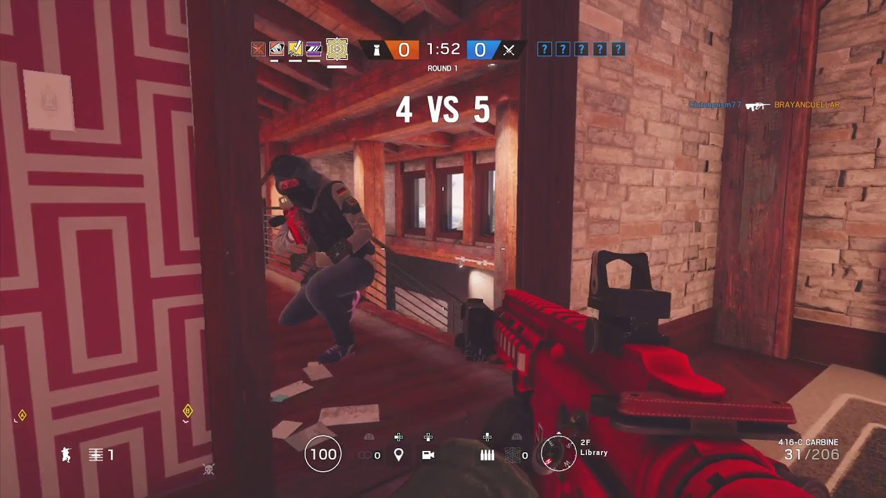 1 v 4 Match Point|Rainbow Six Siege - YouTube