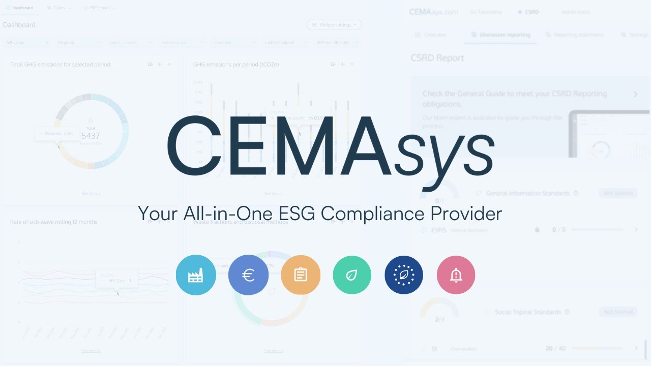 CEMAsys -Your one-stop solution for all things related to ESG - YouTube