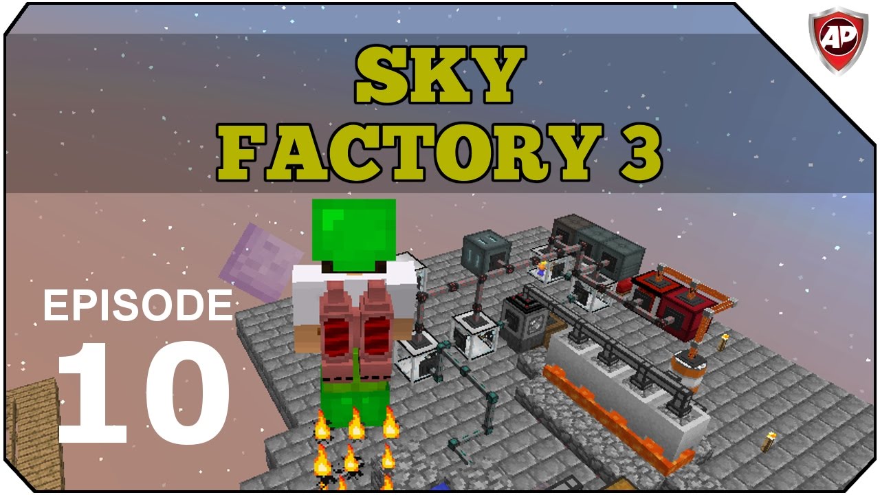Sky Factory 3: Episode 10 - Så skal der FLYVES! - YouTube
