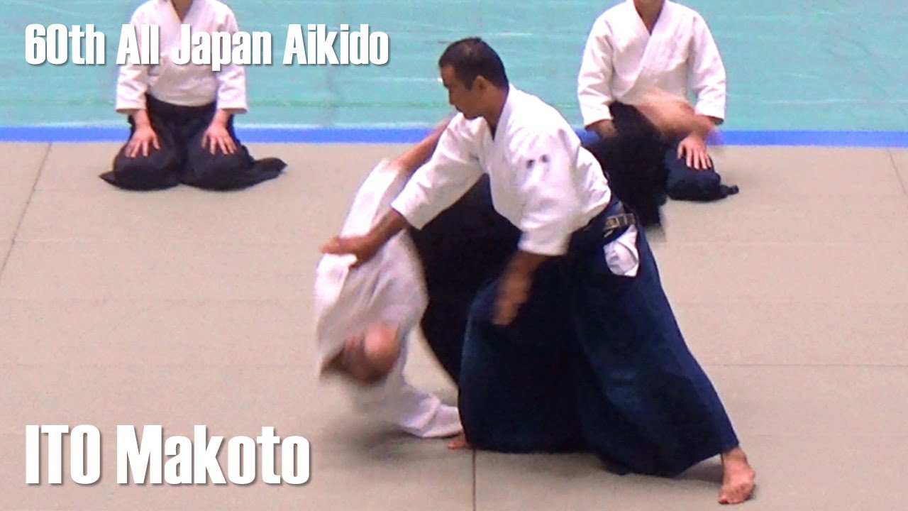 ITO Makoto Shihan - 60th All Japan Aikido Demonstration - YouTube