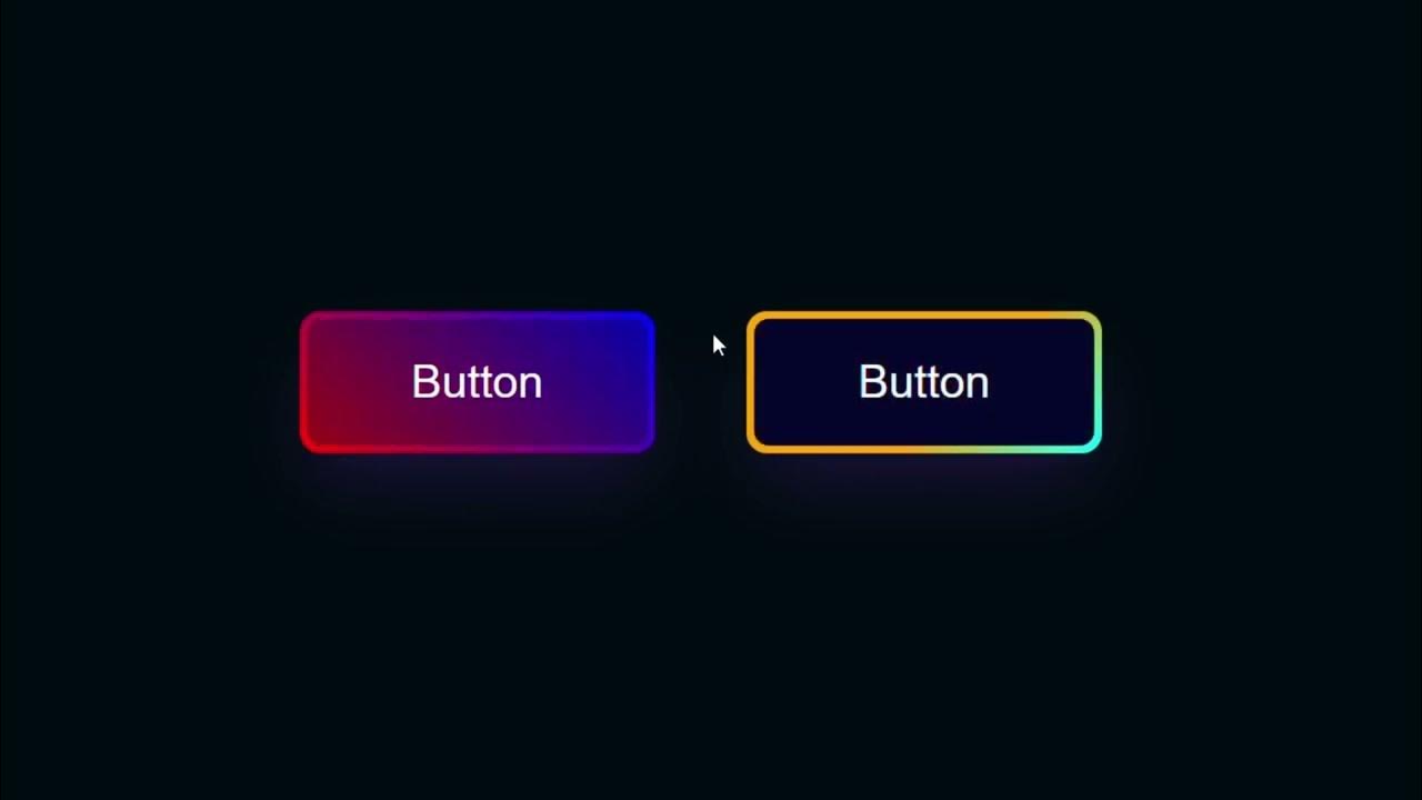 Gradient Button Animation Effects using HTML & CSS | CSS Button Hover Effects - YouTube