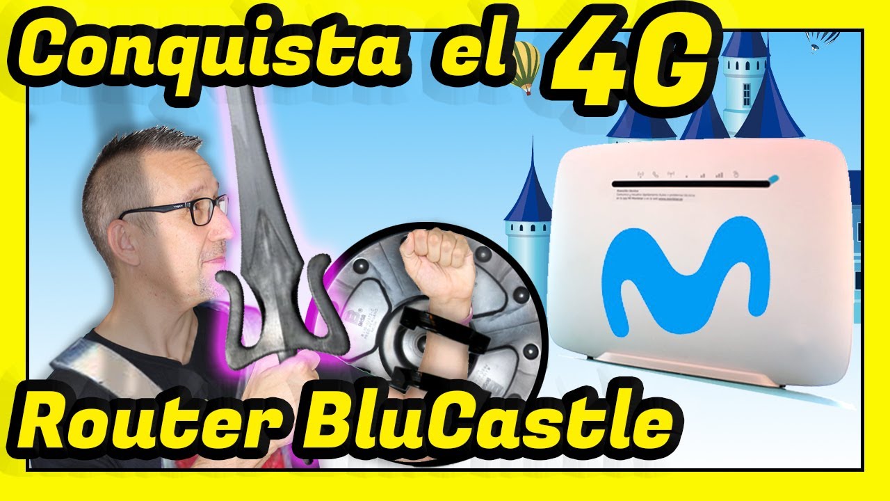 Router 4G Blucastle de Movistar. BC-4GMPCGA Configuración y antenas ...