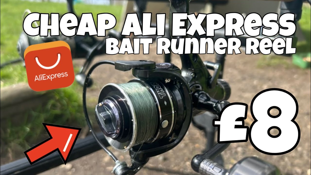 £8 Cheap AliExpress Bait Runner Reel. - YouTube