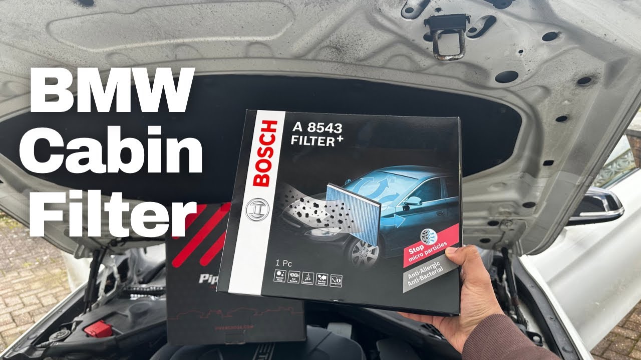 Cabin/Pollen Filter Change on MY BMW (F32/4 Series) | How To | DIY - YouTube