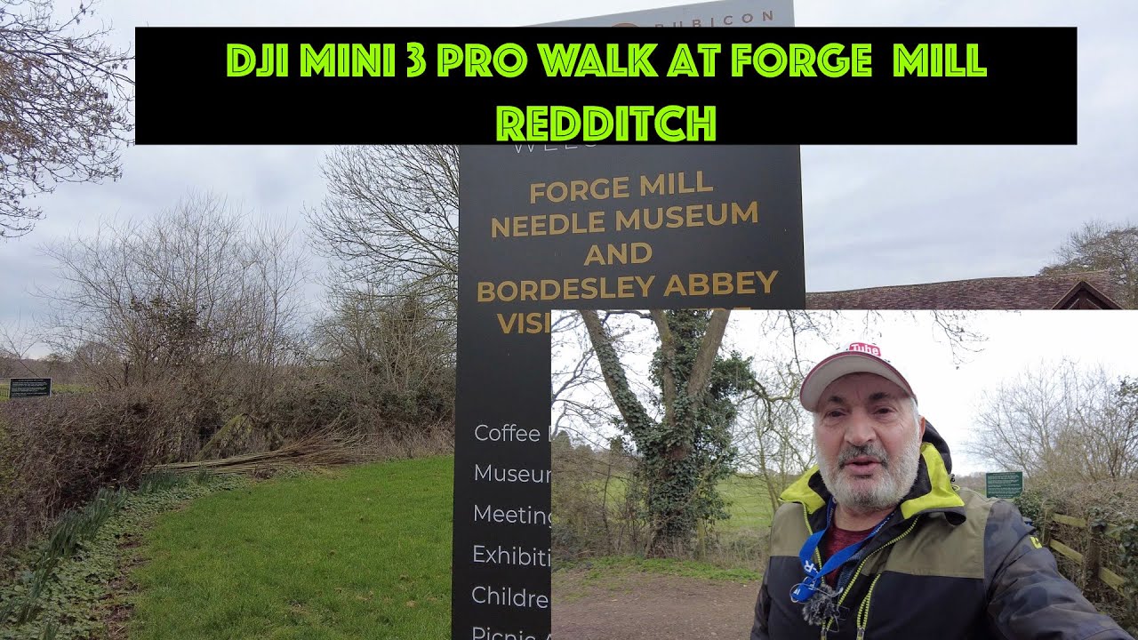 DJI Mini 3 Pro walk at forge mill Redditch - YouTube