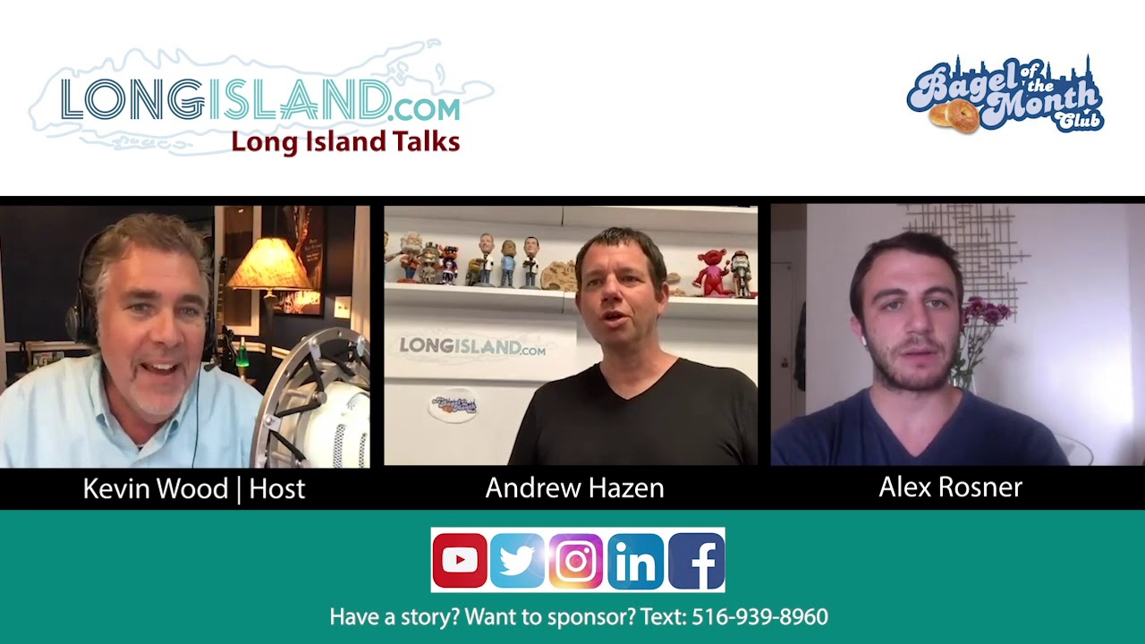 Andrew Hazen and Alex Rosner of Bagel Of The Month Club on 'Long Island ...