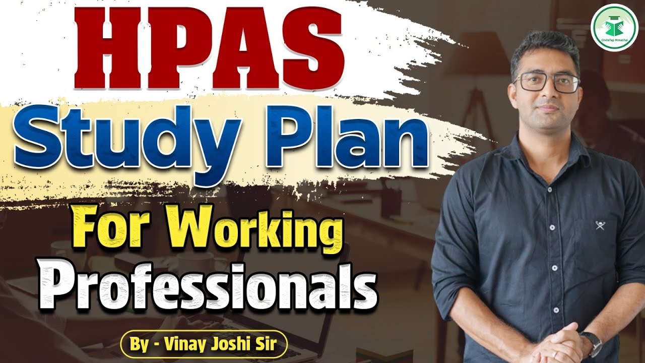 HPAS Study Plan | For Working Professionals | by Vinay Sir - YouTube